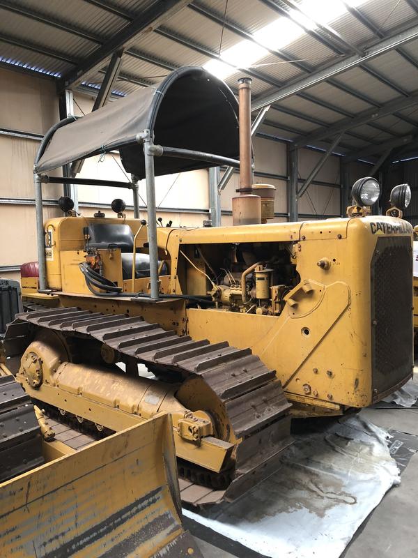 Crawler Tractor - Caterpillar D4D; R6649 - Queensland Museum