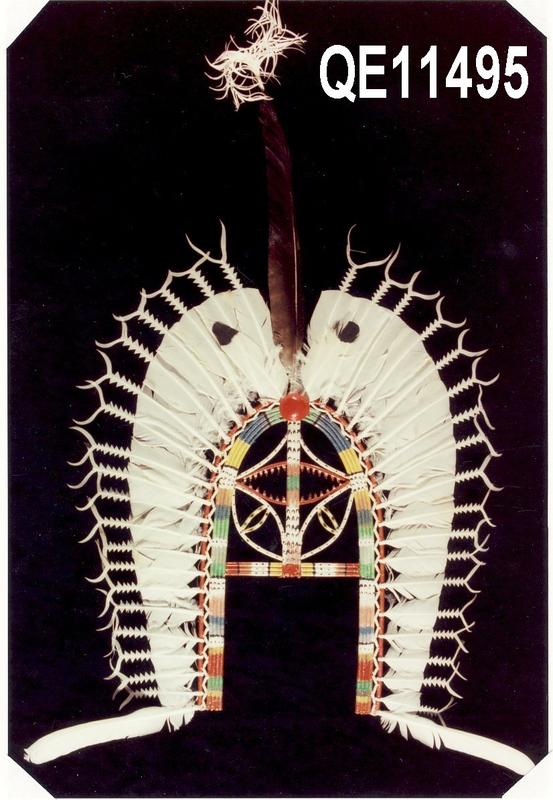 Head ornament - Dhari; QE11495 - Queensland Museum