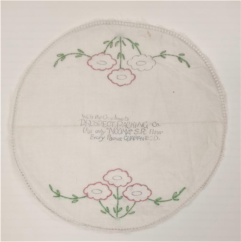 Flour bag stencil; H50900 - Queensland Museum