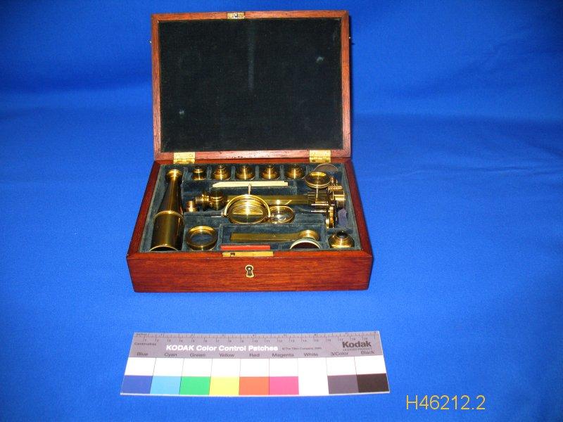 Travelling Microscope Box; H46212.2 - Queensland Museum