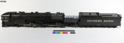 Model - Southern Pacific 4294 Steam Locomotive; R7103 - Queensland Museum