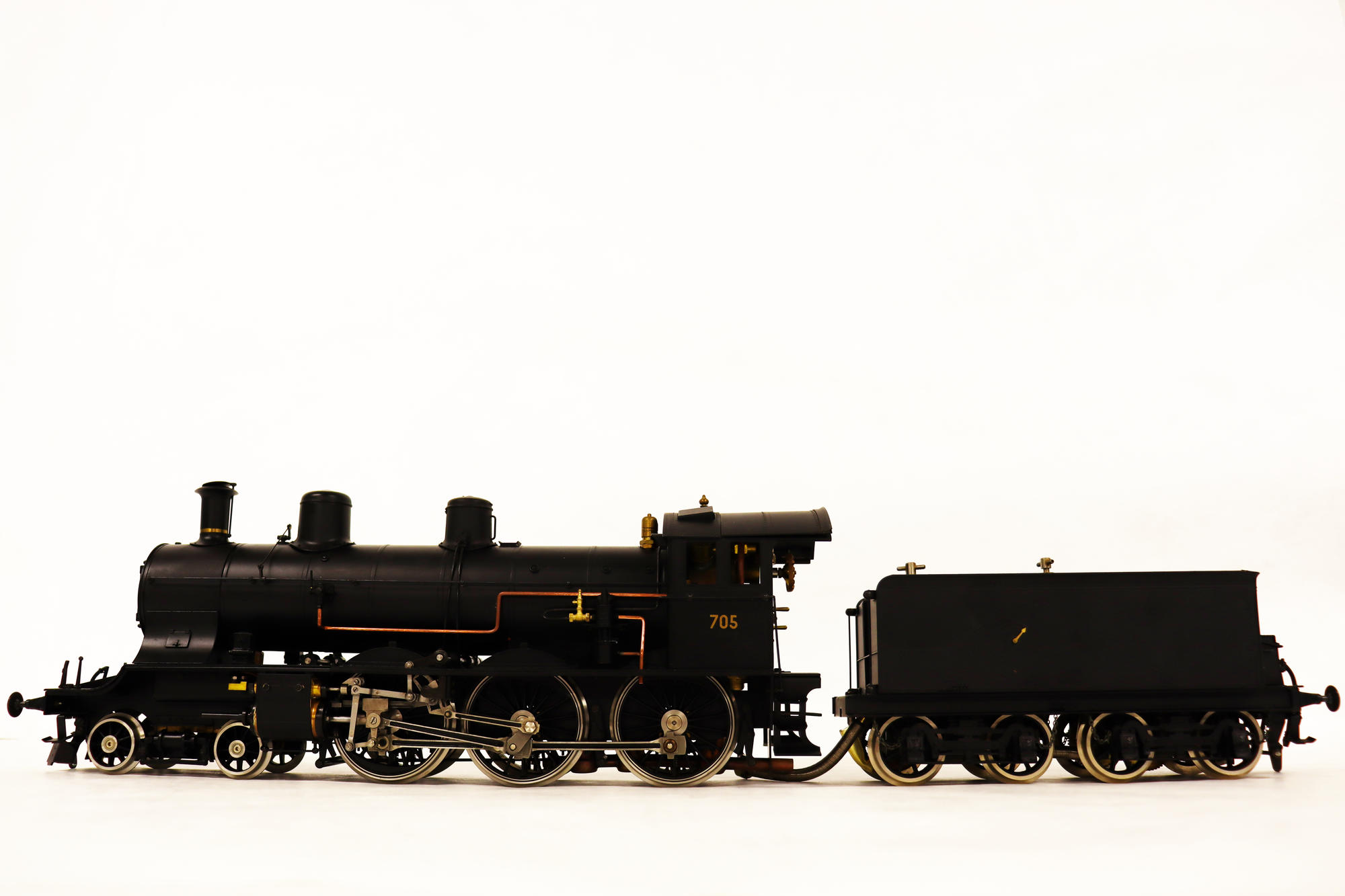 Model - Swiss Federal Railway A 3/5 Class Steam Locomotive ...