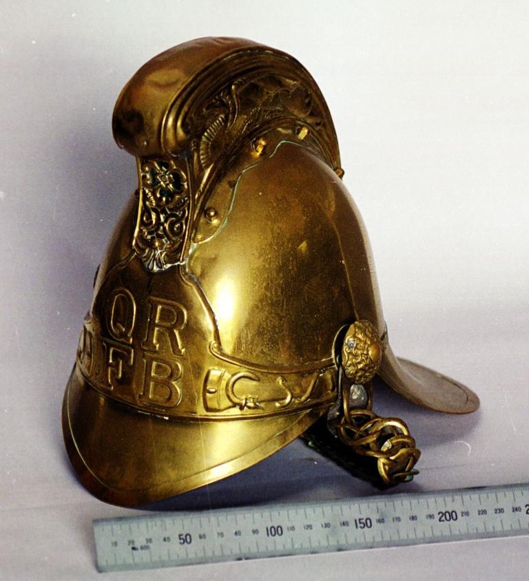 Helmet - Fire Brigade; - Queensland Museum