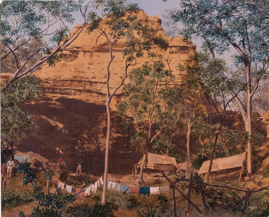 Photograph - Cave in Desert Sandstone; H42020 - Queensland Museum