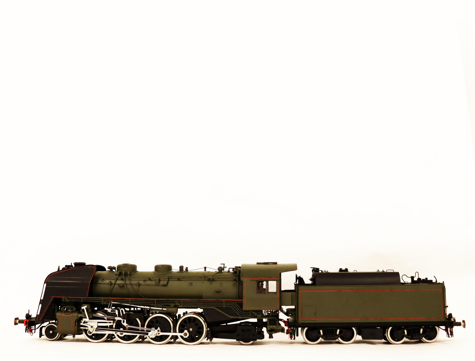 Model - SNCF141 R Steam Locomotive; R7080 - Queensland Museum