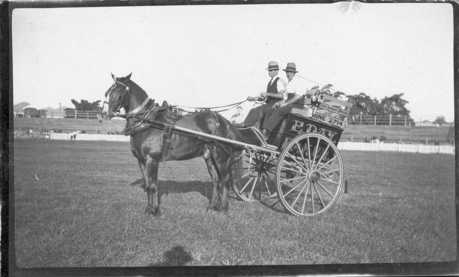 Photograph - Bakers Cart; H3155 - Queensland Museum