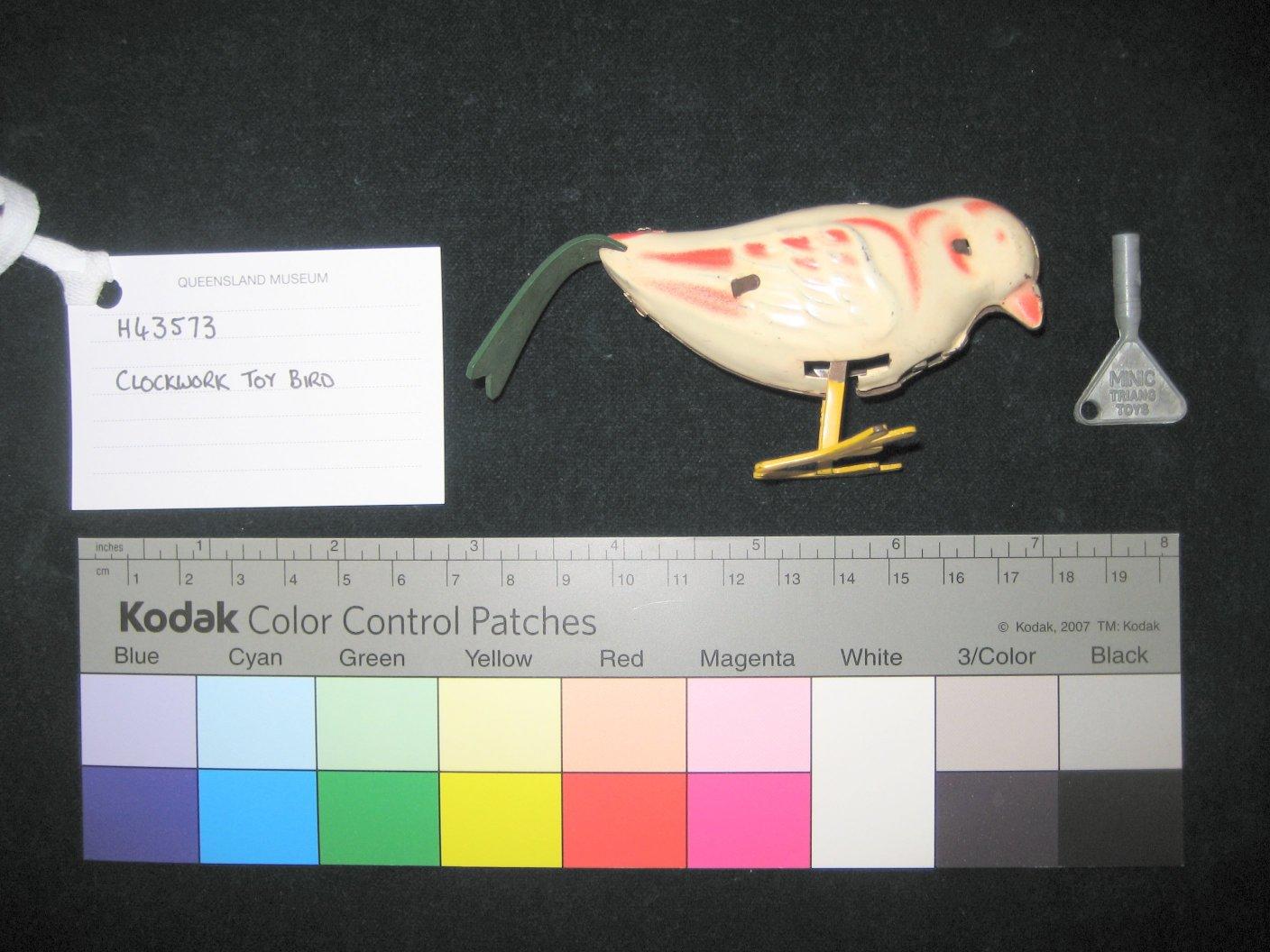 Clockwork Toy Canary; H43573 - Queensland Museum