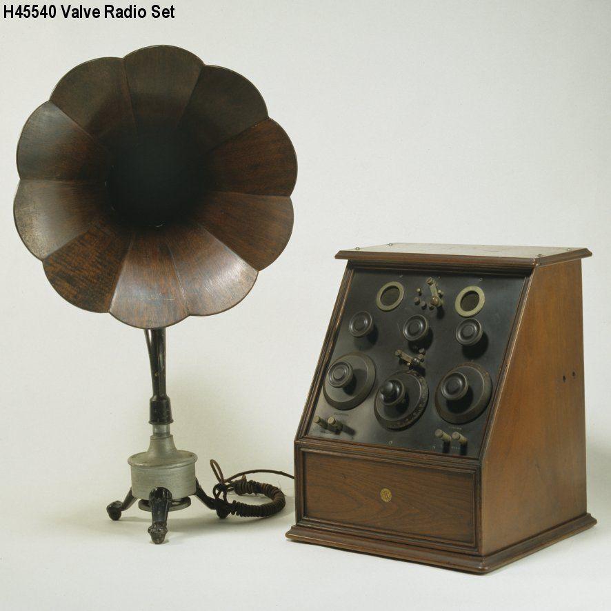 Valve Radio Set; H45540 - Queensland Museum