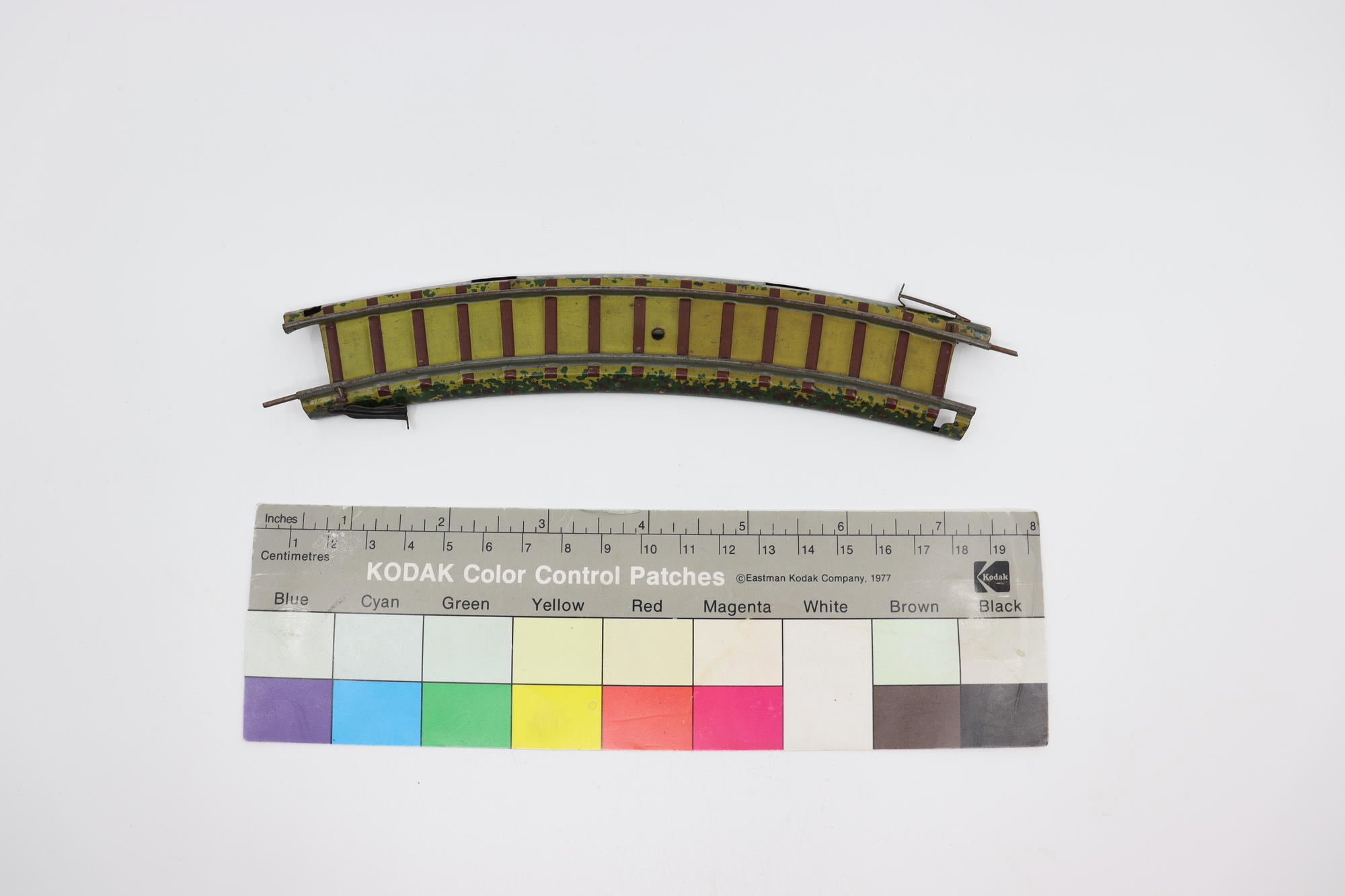 Model – Bing 00 Gauge Curved Track Piece; R6717 - Queensland Museum
